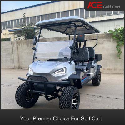 China 48V 35km/h Electric Golf Cart 4 Seater with Rack and Pinion Steering for sale
