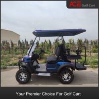 China 40km/h 4 Seater Electric Golf Cart 80km Range LED Lights Lead Acid Battery for sale