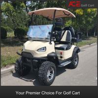China Foldable Windshield 4 Seater Golf Cart 400kg Capacity 5kw KDS Motor for sale