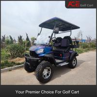 China 40km/h 4 Seater Electric Golf Cart 80km Range LED Lights Lead Acid Battery for sale