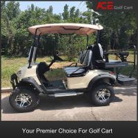 China Foldable Windshield 4 Seater Golf Cart 400kg Capacity 5kw KDS Motor for sale