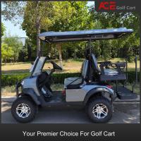 China 4 Seater Off Road Golf Buggy 4000W Electric Golf Cart Silver Custom for sale