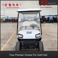 China Self Adjusting Steering 4 Person Golf Cart With Foldable Windshield 40km/H Speed for sale