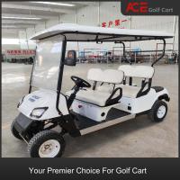 China Compact 4 Passenger Electric Golf Buggy 80-100km Range Lead Acid Battery for sale