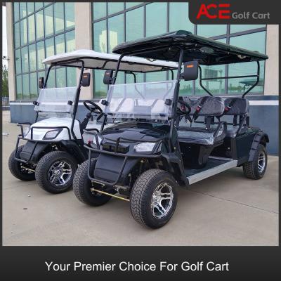 China 30km/h Lithium Powered Golf Cart 4 Seat Buggy 4000W Motor 80km Range for sale