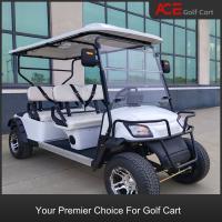 China Compact 4 Passenger Electric Golf Buggy 80-100km Range Lead Acid Battery for sale