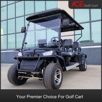 China Maintenance Free Battery 48V 4 Seater Electric Golf Car Buggy Sightseeing Car 4000W for sale