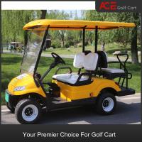 China Multiple Colors 4 Seater Golf Cart With Self Adjusting Steering System for sale