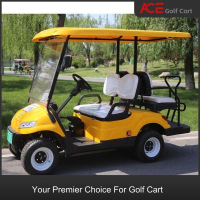 China ACE-4 Electric Golf Cart Rack and Pinion Steering 40km/h Speed 2-4 Seater for sale