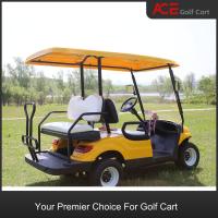 China Multiple Colors 4 Seater Golf Cart With Self Adjusting Steering System for sale