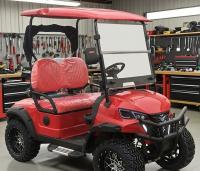 China 6 Seater Electric Golf Cart 12 Inch Tires 80-100km Range Lithium Battery for sale