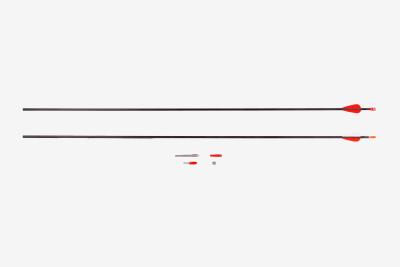 China Youth Practice Arrows 4.2mm Diameter 800-1200 Spine for Bows Under 30# with ±0.001-0.006