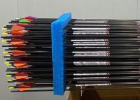 China 144 Pack Hawkeye Small Target Carbon Arrows 4.2mm ID 32 Inch Length Spine 250-1300 for sale