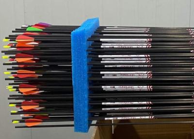 China 144 Pack Hawkeye Small Target Carbon Arrows 4.2mm ID 32 Inch Length Spine 250-1300 for sale