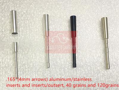 China Arrow Components Kit: Points, Nocks, Bushings, Pins & Collars for Custom Arrow Building - Various Sizes & Weights for sale