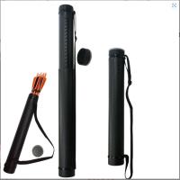 China Adjustable Arrow Tube 24 to 42 Inch PE Material Holds 12 Arrows Portable for sale