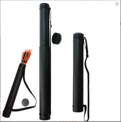 China Adjustable Arrow Tube 24 to 42 Inch PE Material Holds 12 Arrows Portable for sale
