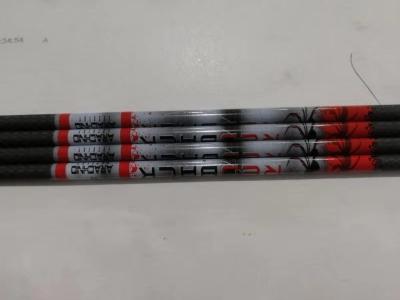 China Custom Logo Printed Carbon Arrows 30 Inch Hunting Target Crossbow Bolts for sale