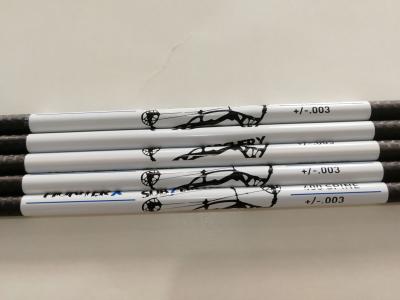 China Custom Logo Printed Carbon Arrows 30 Inch Hunting Target Arrows Crossbow Bolts for sale