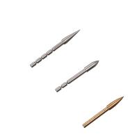 China 4.2mm Glue-In Arrow Points with Break-Off Weight Adjustment - 100/120 Grains Stainless Steel Arrowheads for sale