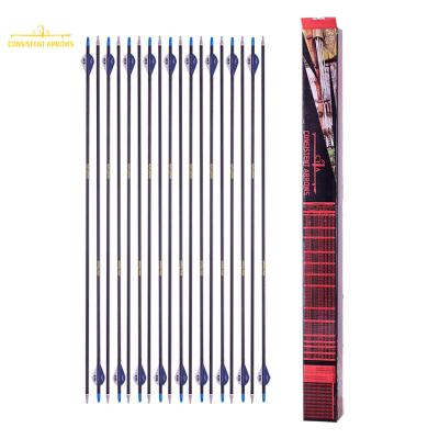 China 3K Weave Carbon Fiber Arrows 6.2mm Spine 250-700 Hunting Target Arrows 32 inch for sale