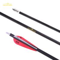 China 27/64 Inch Diameter Target Arrows Spine 250 300 350 Straightness 001 Inch Carbon Fiber for sale