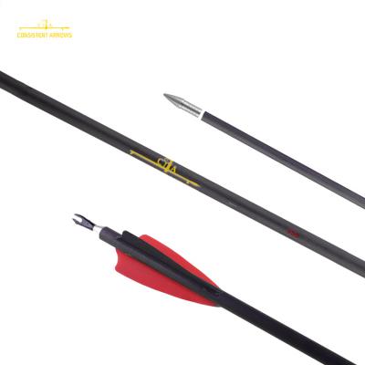China ID .315 8.0mm 23/64 Straightness .003 3D Indoor Target Arrows Spine 300 350 400 500 for sale