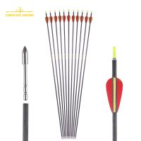 China 4.2mm Carbon Fiber Youth Practice Arrow ID.165 Spine 900-1200 for Beginner Archers for sale