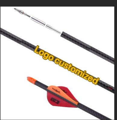 China Custom Logo Carbon Arrows 30 Inch Target Arrows Bolts for Archery for sale
