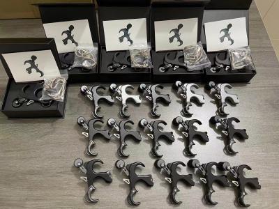 China 3 Finger 4 Finger Adjustable Compound Bow Release Micro Adjustable Hunting Bracket for sale