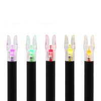 China Auto Activated Lighted Nocks for 6.2mm 245 Arrows 7 Colors 3 Pack for sale