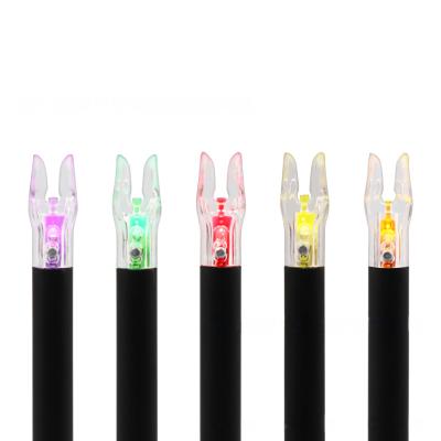 China Auto Activated Lighted Nocks for 6.2mm 245 Arrows 7 Colors 3 Pack for sale