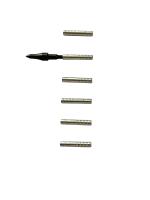 China 5mm 204 Inner Diameter 16 Grain Aluminum Arrow Inserts 100 75 Grain Brass Inserts for sale