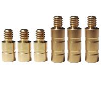 China Brass Arrow Screw In Weight 25 50 100 Grain 8-32 Thread for Bow Tuning for sale