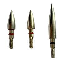 China Stainless Steel Bullet and Combo Shape Field Screw in Points 17/64 to 11/32 Inch 100 to 150 Grains for sale
