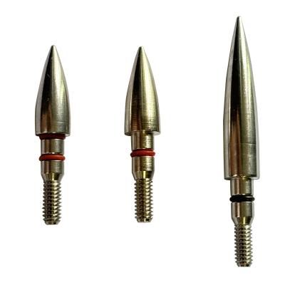 China Stainless Steel Bullet and Combo Shape Field Screw in Points 17/64 to 11/32 Inch 100 to 150 Grains for sale