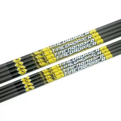 China Custom Carbon Arrows with Silk Screen or Heat Transfer Logo Printing 0.125 to 0.245 Inch for sale