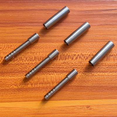 China Titanium Half Out Inserts and Collars Sleeve for .204 5mm Arrow Shafts 40 25 Grains for sale