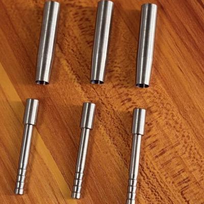 China Titanium Half Out Inserts and Collars Sleeve for .165 4mm Arrow Shafts 40 50 Grains for sale