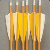China 6.2mm 340-800 Spine 34-39 Inch Wood Grain Carbon Arrows Traditional Archery Shafts for sale
