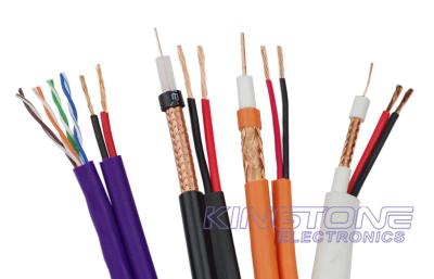 China Foamed PE CCTV Coaxial Cable 75 Ohms for sale