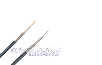China RG 174 Coaxial Cable 7 × 0.17mm Copper Conductor with 95% Tinned Copper Braiding for sale