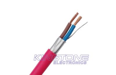 China FRLS Shielded 0.75mm2 Fire Resistant Cable , Solid Copper Silicone Insulation for sale