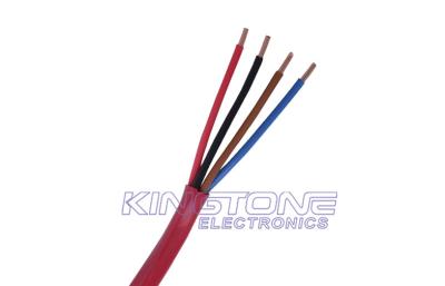 China FPL 14 AWG Fire Alarm Cable , Solid Copper Conductor with Non-Plenum PVC Jacket for sale