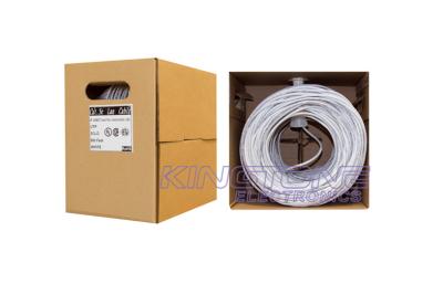 China LSZH Jacket UTP CAT5E Network Cable 24 AWG BC HDPE Insulation for Network for sale