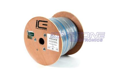 China 4 Pairs UTP CAT5E Network Cable , 0.50mm Solid Bare Copper Conductor LAN Cable for sale