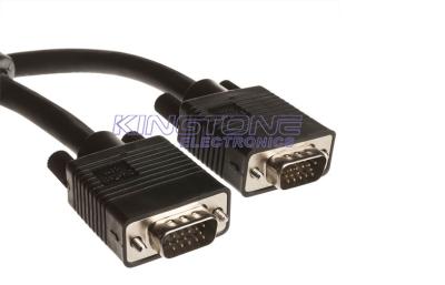 China VGA Cable CMR CORE F5B RH 12×20×7.0mm TYPE PIN GLOD 28AWG for sale