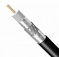 China RG6 Tri. Shielded CATV Coaxial Cable 18AWG CCS 77% Aluminum Braiding PVC Jacket for sale