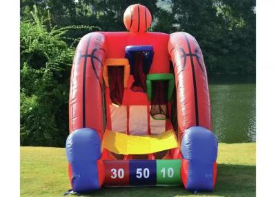 China Commercial Grade Inflatable Sports Games Basketball Or Football Game for sale