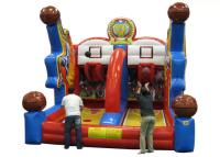 China 0.55mm PVC Commercial Inflatable Shooting Stars Interactive Sports Games for sale